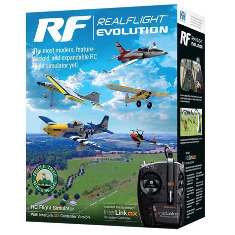 Realflight Realflight Evolution Rc Flight Simulator With Interlink Dx