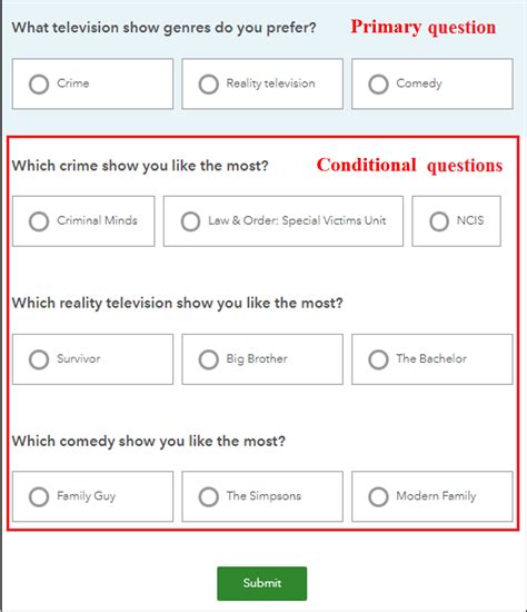 Faq Is It Possible To Create Conditional Questions In Survey123 Web