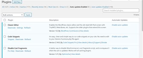 How To Enable Auto Updates For Plugins And Themes Nexcess