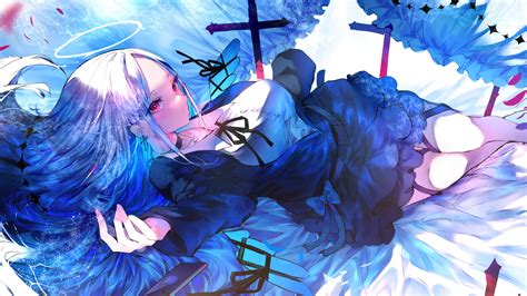 Anime Angel Girl Hd 1920x1080 Wallpaper Teahubio