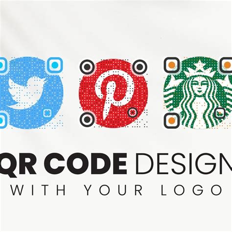 Custom Qr Logo Code Etsy
