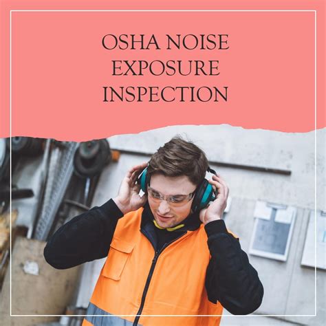 Osha Noise Exposure Checklist Eauditor Audits And Inspection Osha Noise Exposure Checklist Eauditor Audits And Inspection