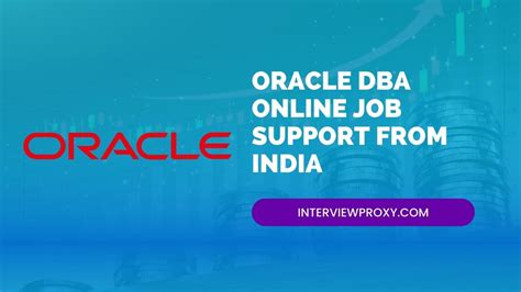oracle dba proxy interview support from india and oracle dba online job