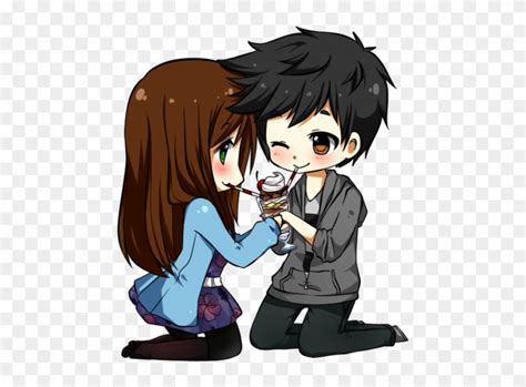 Anime Chibi Couple In Love Base