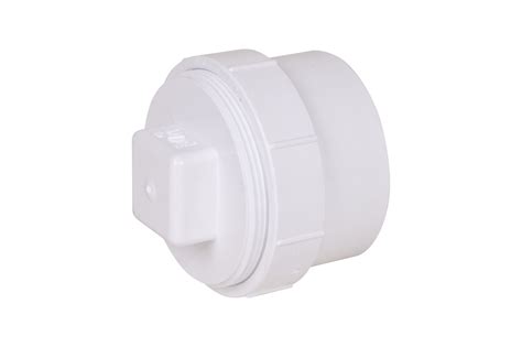 Pvc Dwv Fittings Cleanout Adapter Spxfpt With Threaded Plug Multi