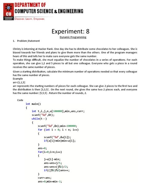 Cc Ws 8 Pdf String Computer Science Applied Mathematics