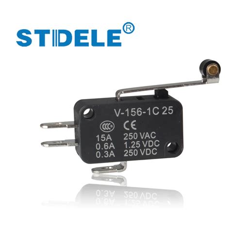 Micro Switch Long Hinge Lever Momentary Micro Cnc Limit Switch For Cnc