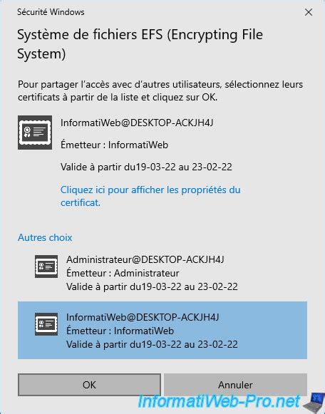 Share Encrypted Data Using Efs On Windows 10 And 11 Windows