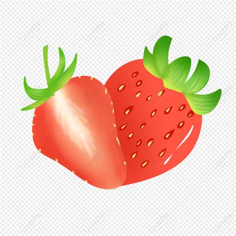 딸기 Png 일러스트 무료 다운로드 Lovepik