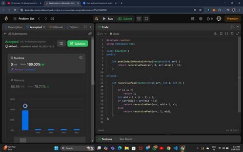 100daysofcode Binarysearch Codinginterview Interviewprep