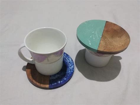 Different Design New Wooden And Round Caoster Set At Rs 50 Piece In