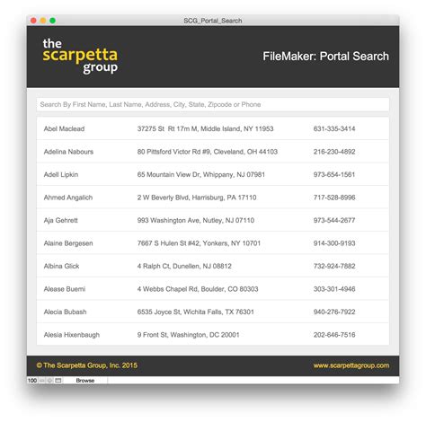 Dynamic Portal Search With FileMaker