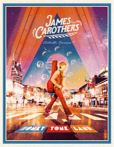 Limited Edition Honky Tonk Land 18 X 24 Custom Poster Autographed