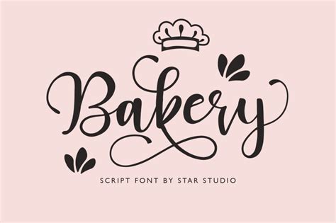 Bakery Script Font By Star Studio TheHungryJPEG