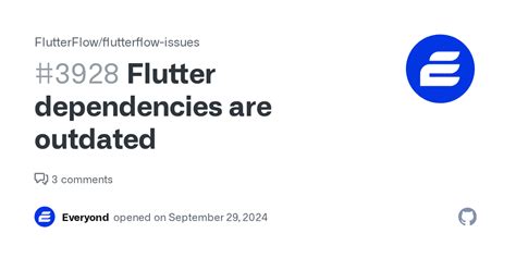 Flutter Dependencies Are Outdated · Issue 3928 · Flutterflow