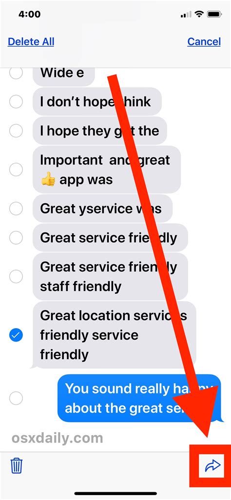 How To Forward Messages From IPhone To Another Person
