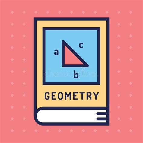 Geometry Textbook Stock Vector Illustration Of Office 194799782