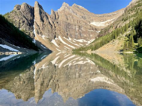 Devils Thumb Hike At Lake Louise Alberta Out And Across