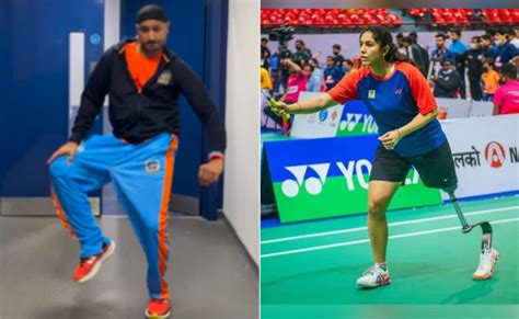 Harbhajan Singh Suresh Raina Blasted By Para Badminton Star Manasi