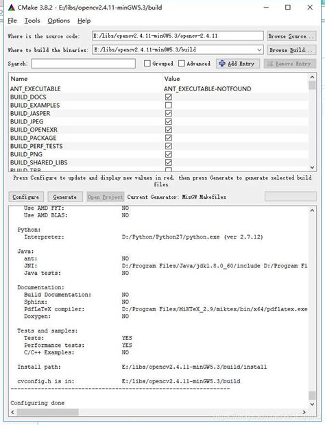 Windows 下使用 Cmake Gui 来编译源代码windows Cmake Gui Csdn博客