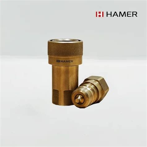 Brass Quick Release Coupler For Hydraulic Pipe Size 1 Inch At ₹ 3200
