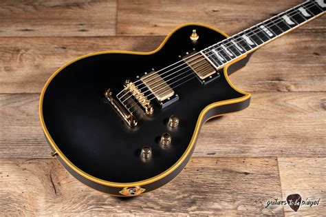 Esp E Ii Eclipse Db Emg Electric Guitar W Case Vintage Black Guitars To Be Played