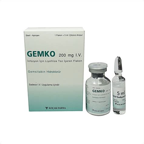 GEMKO 200 mg Flakon Prospektüsü