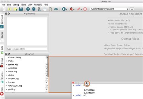 Getting Started With Gauss Aptech Getting Started With Gauss Aptech