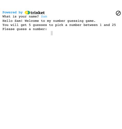 Number Guessing Game