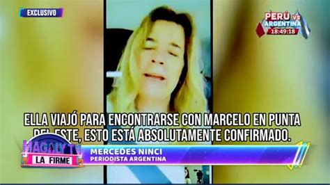 Periodista Argentina Reafirma Viaje De Marcelo Tinelli Y Milett