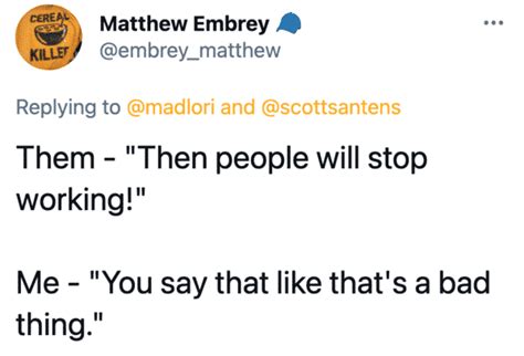 People Shouldnt Have To Work” — This Thread On Universal Basic Income Goes Viral