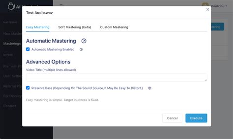 Mastering Archive Ai Mastering Blog