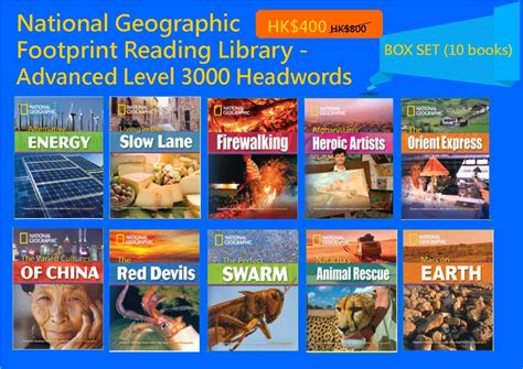 National Geographic Footprint Reading Library Advanced Level 3000