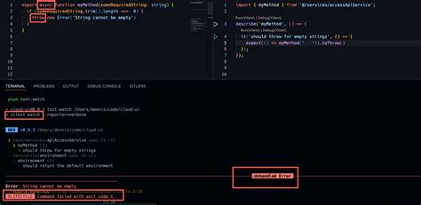 Throw From An Async Method Exits Vitest Watch Issue Vitest Dev Vitest GitHub