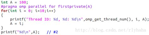 openmp编程详解（囊括所有基本指令） csdn博客
