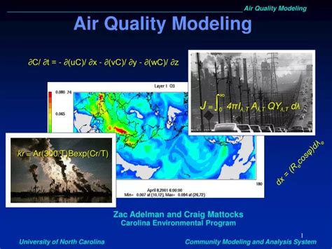 PPT Air Quality Modeling PowerPoint Presentation Free Download ID