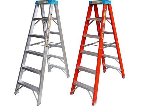 King Double Sided Step Ladder King Ladders
