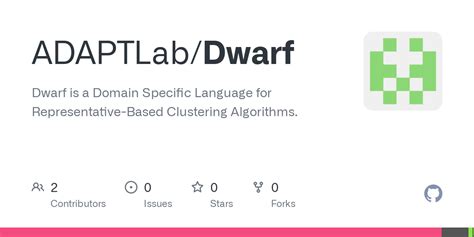Github Adaptlabdwarf Dwarf Is A Domain Specific Language For