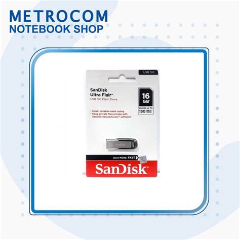 Flashdisk SANDISK Ultra Flair 16GB Usb 3 0