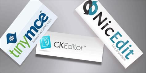 Collection Of Free Web Based Html Editors For Cms Projects
