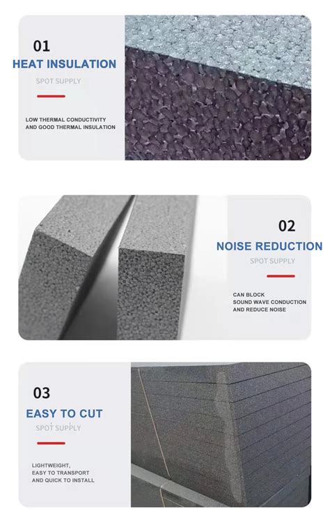 Expanded Polystyrene Graphite Eps Insulation Material Graphite Eps Foam Board