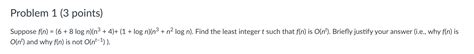 solved problem 1 3 ﻿points suppose