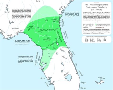 Timucua Florida Natives Map 1500 Ce In 2025 History Map Alternate