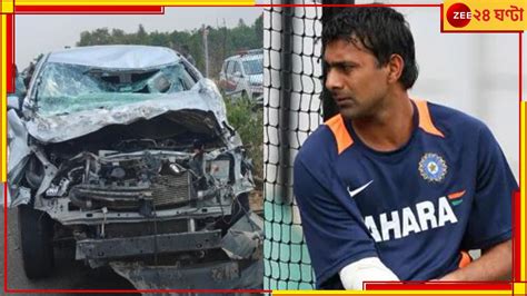Praveen Kumar Car Accident ট্রাকের সজোরে ধাক্কা গাড়িতে বরাত জোরে