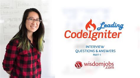 Codeigniter Interview Questions And Answers 2019 Part 1 Codeigniter Wisdomjobs Youtube