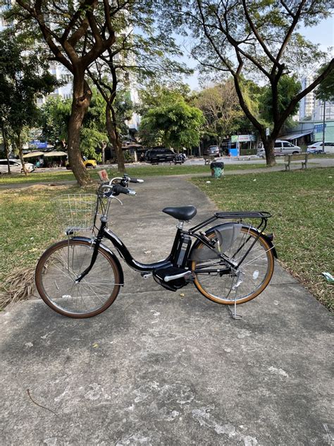 X903 Xe đạp điện Mini Panasonic Hàng Nhật Dành Người Lớn Tuổi Xe