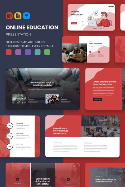 Education Presentations Bundle 400 Slides Masterbundles