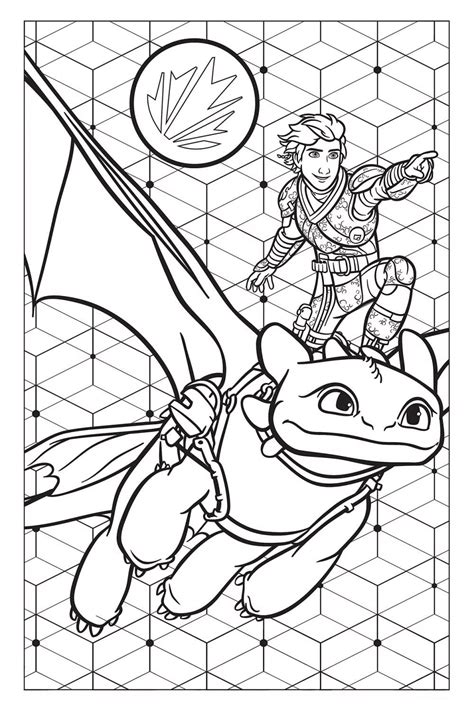 Разукрашки Как Приручить Дракона 70 фото