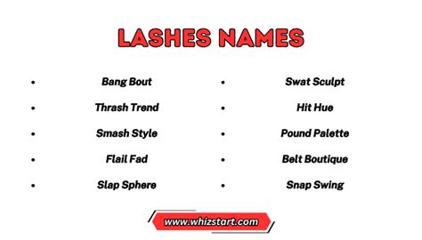 859 Cute Lashes Business Names Ideas You Must Check Whiz Start