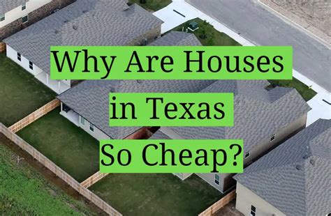 Why Are Houses In Texas So Cheap Homeprofy